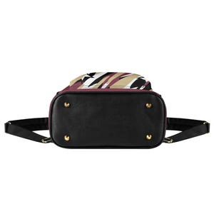 Personalized Florida State Faux Leather Backpack, School College Theme ...