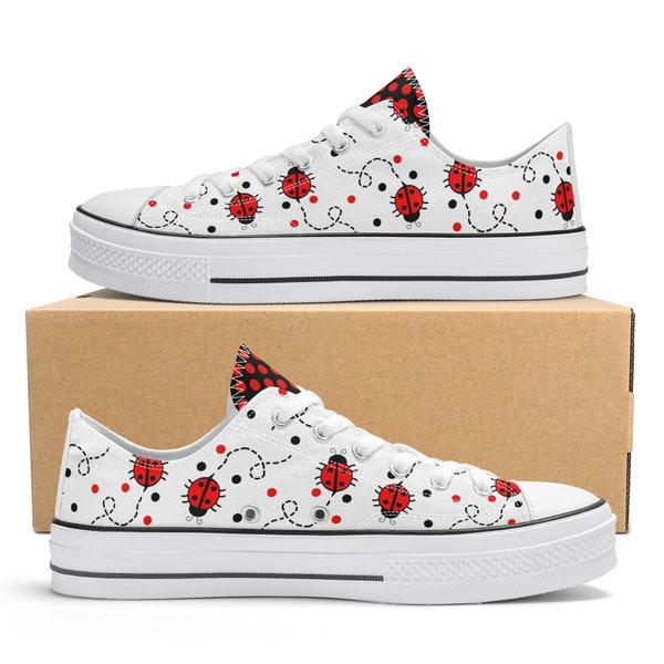Ladybug Shoes - Etsy