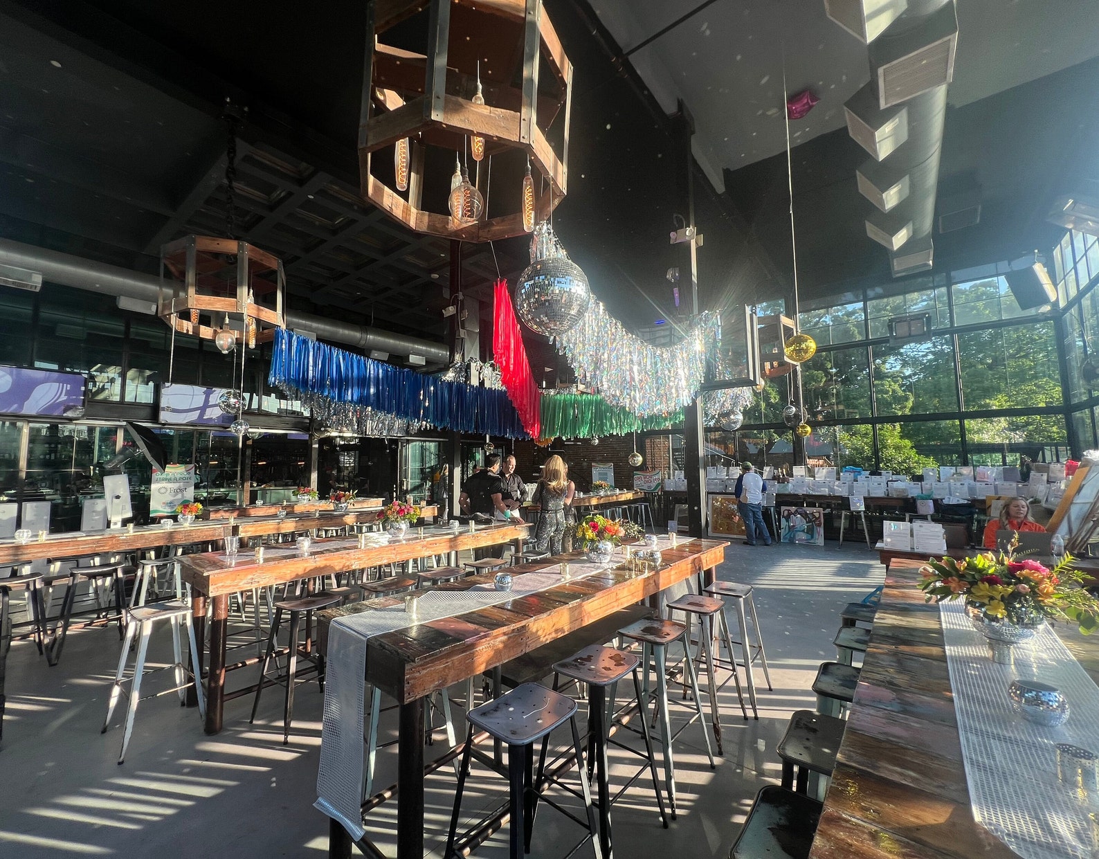 DIY Ceiling Aerials, Ceiling Installation, Ceiling Fringe, Streamers ...