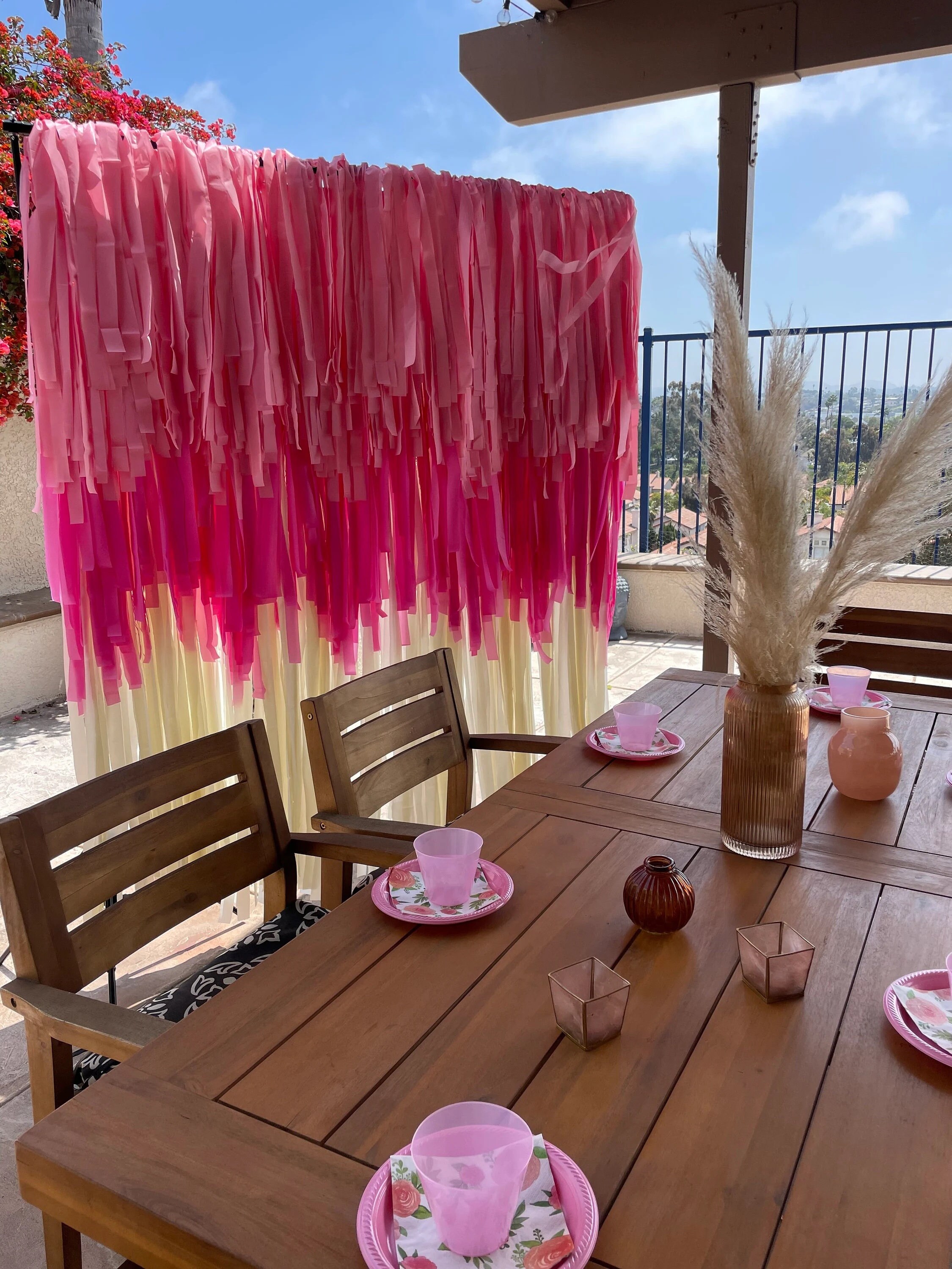 Barbie Fringe Photo Backdrop Bachelorette Party Backdrop - Etsy