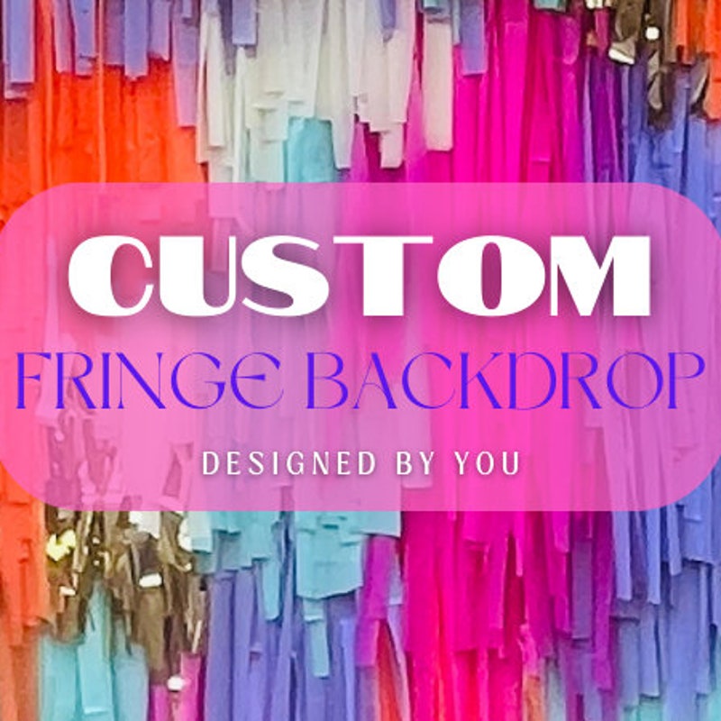 Fringe Backdrop Wall - Etsy