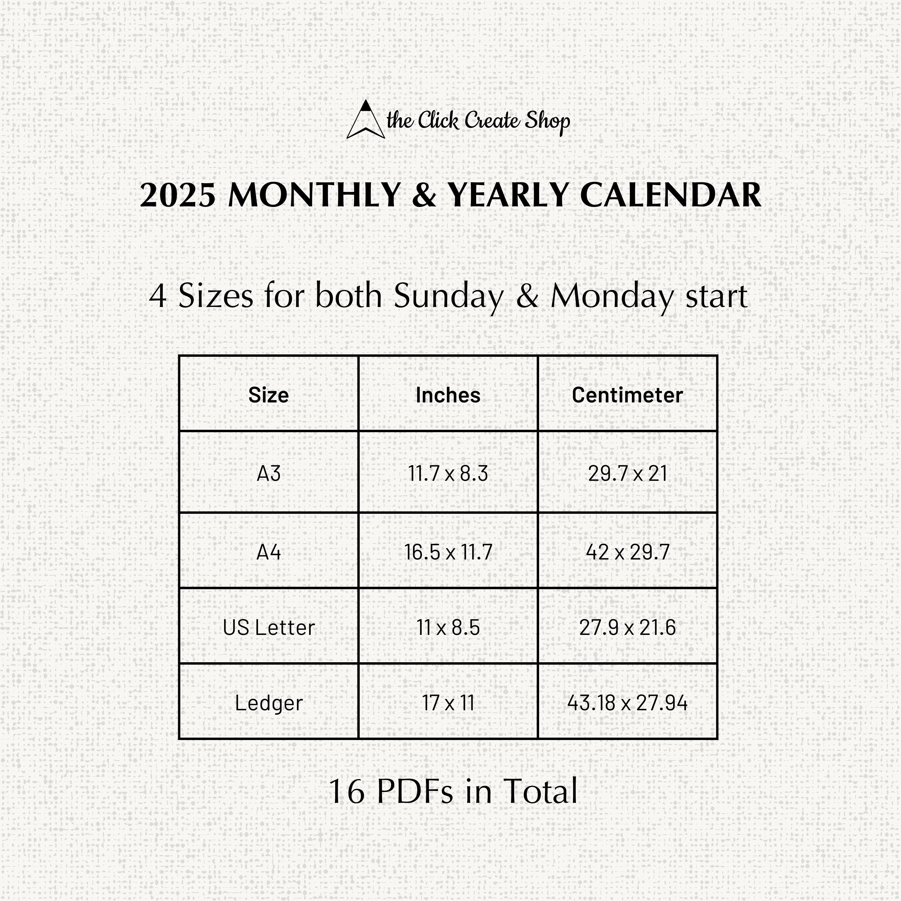 2025 Doodle Monthly Calendar Digital Planner Inserts Printable Wall ...