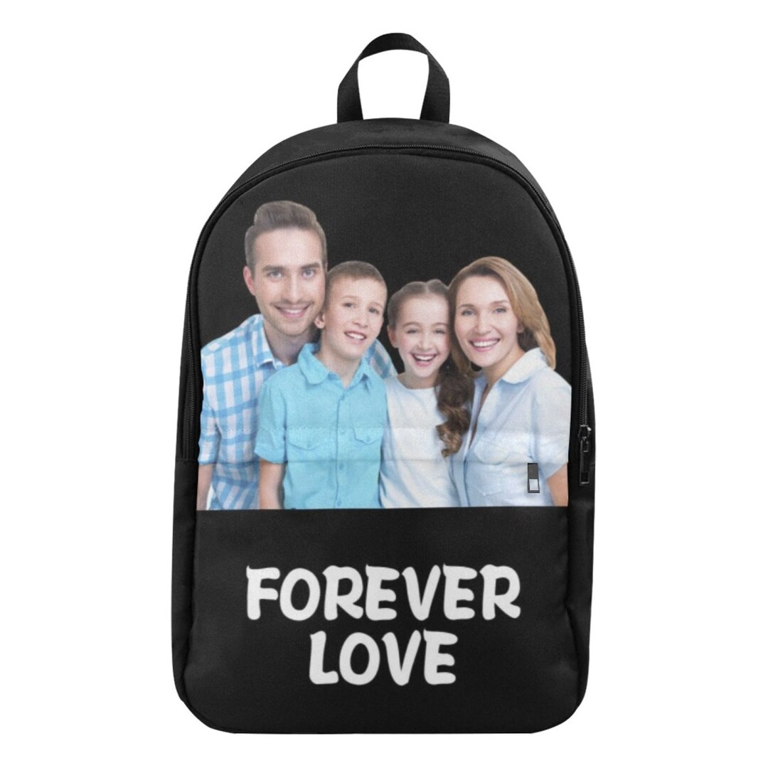 Custom Photo Office Bag Backpack for Kidspersonalized Photo - Etsy