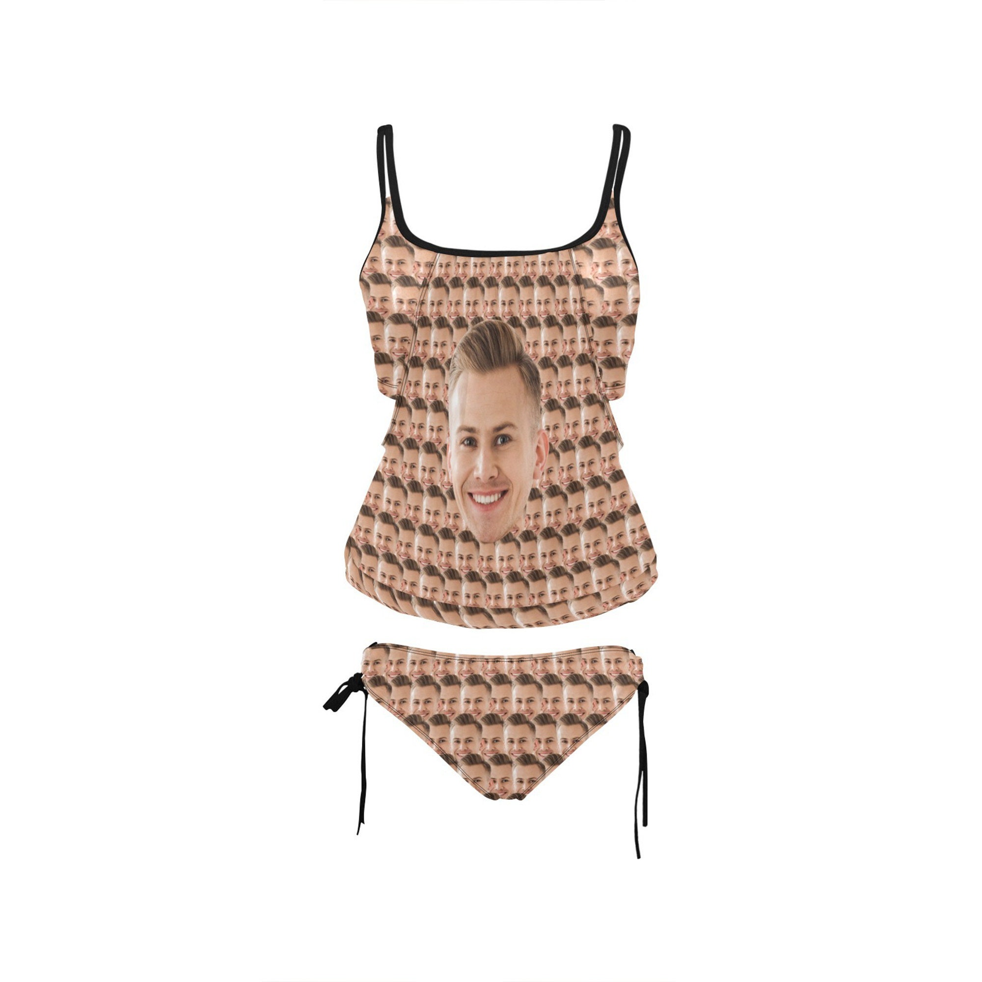 Personalized Women's Swimsuit With Face Custom Face on - Etsy