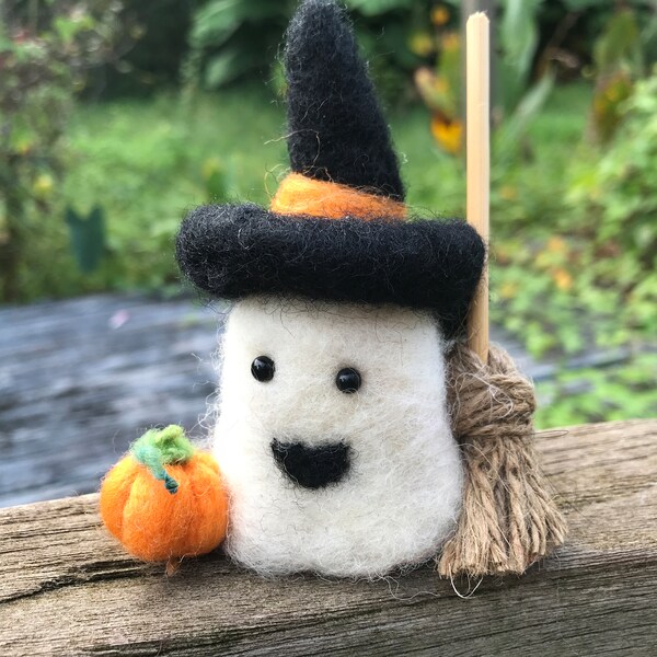Needle Felt Ghost - Etsy