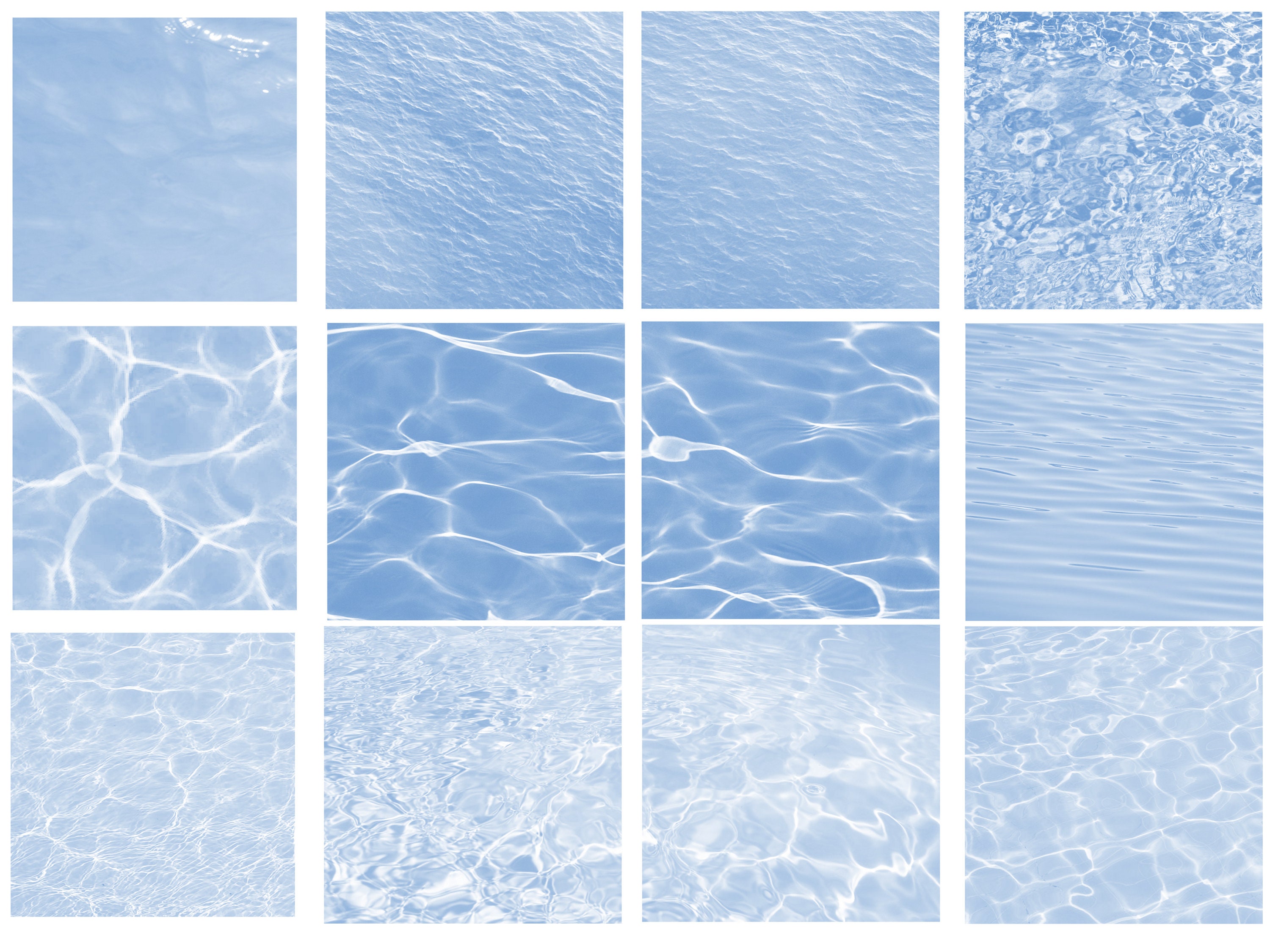 Procreate Photoshop Realistic Water Texture Ripples Stamp - Etsy