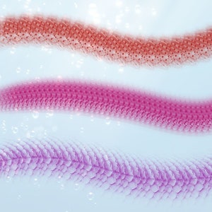 Procreate Photoshop Dynamic Fish Scale Brush Stamp Bundle Pack ...