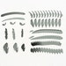 Procreate Dynamic Wings Brush Kit Set Angel, Feather , Insect Wing Line ...