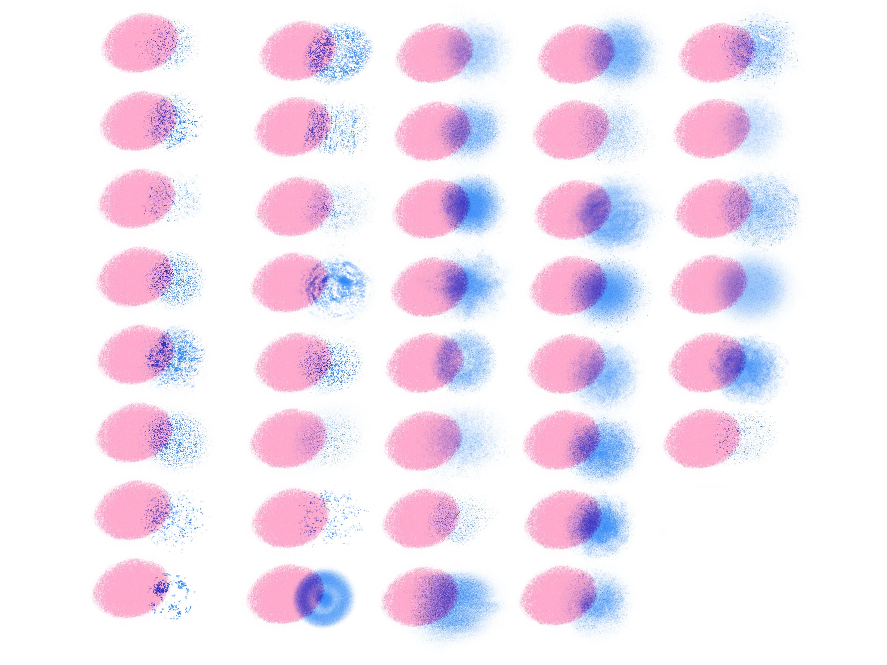 Procreate Silk Screen Printing Drawing Brush Set , Stamps , Halftones ...