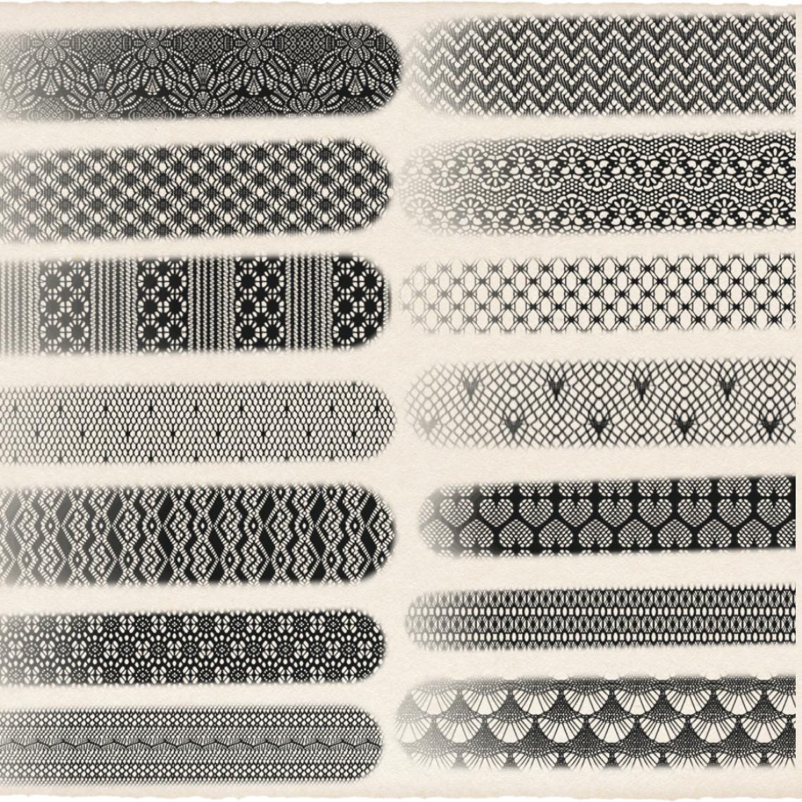 Procreate Fishnet Stocking Stamp Brush Bundle Pack Brushes Digital ...