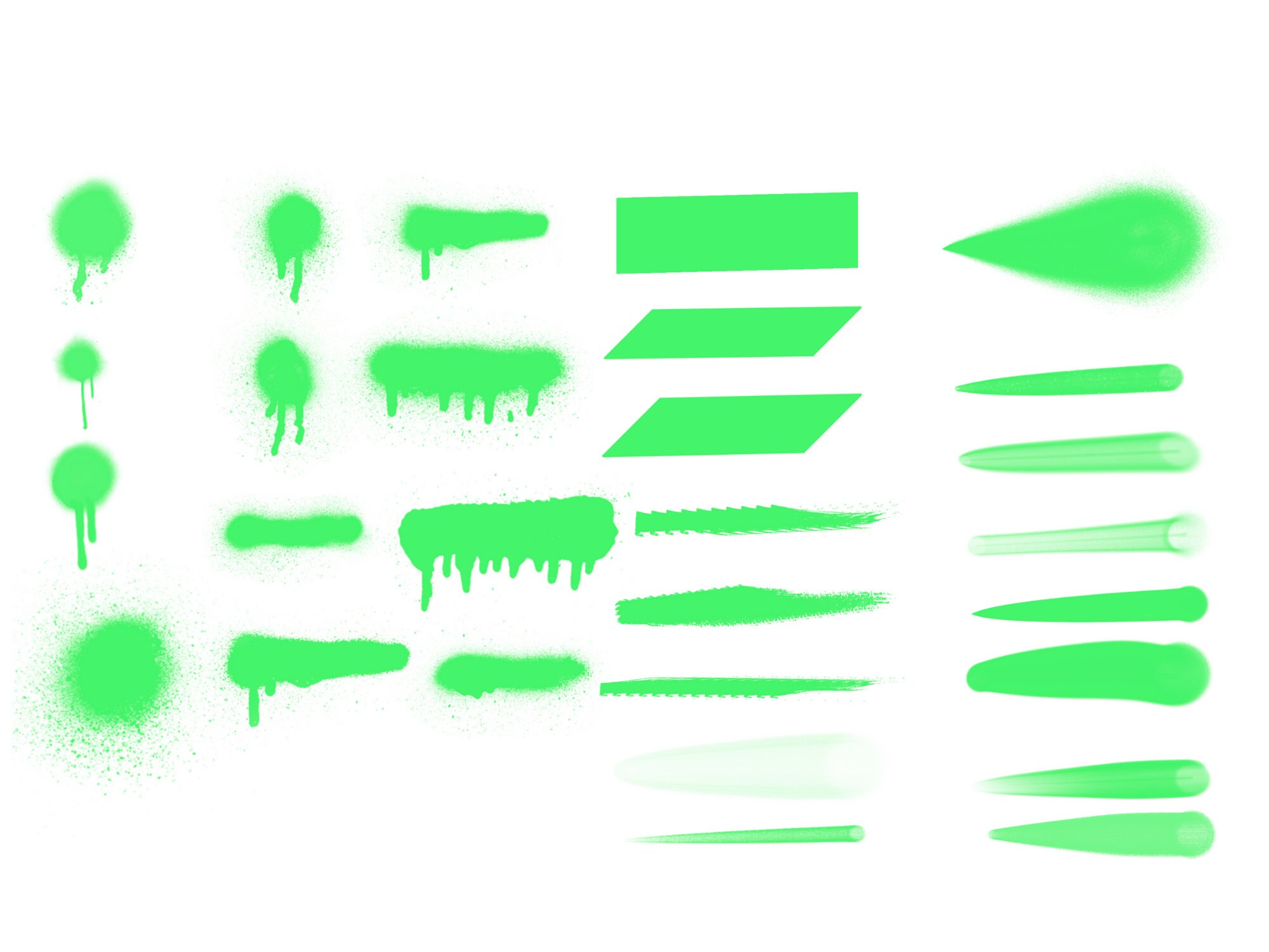 Procreate Graffiti Spray Can Brushes , Stencils and Stamps Perfect for ...