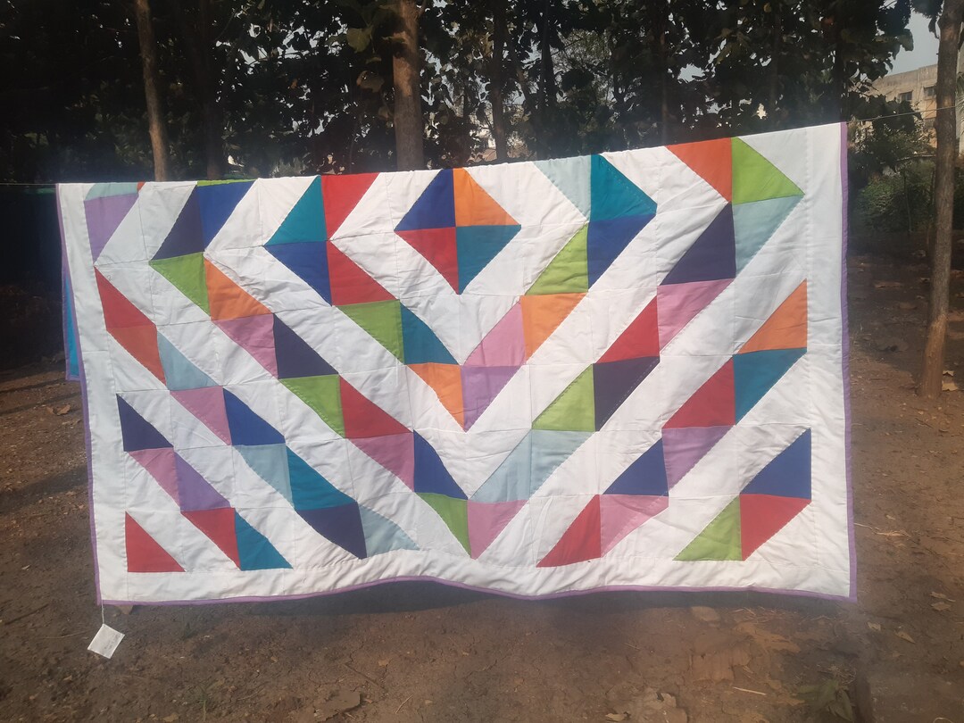 Half Square Triangle Pattern - Etsy