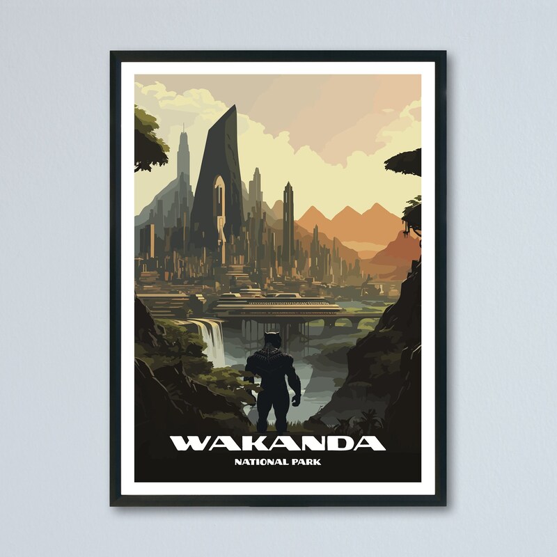Wakanda Poster - Etsy