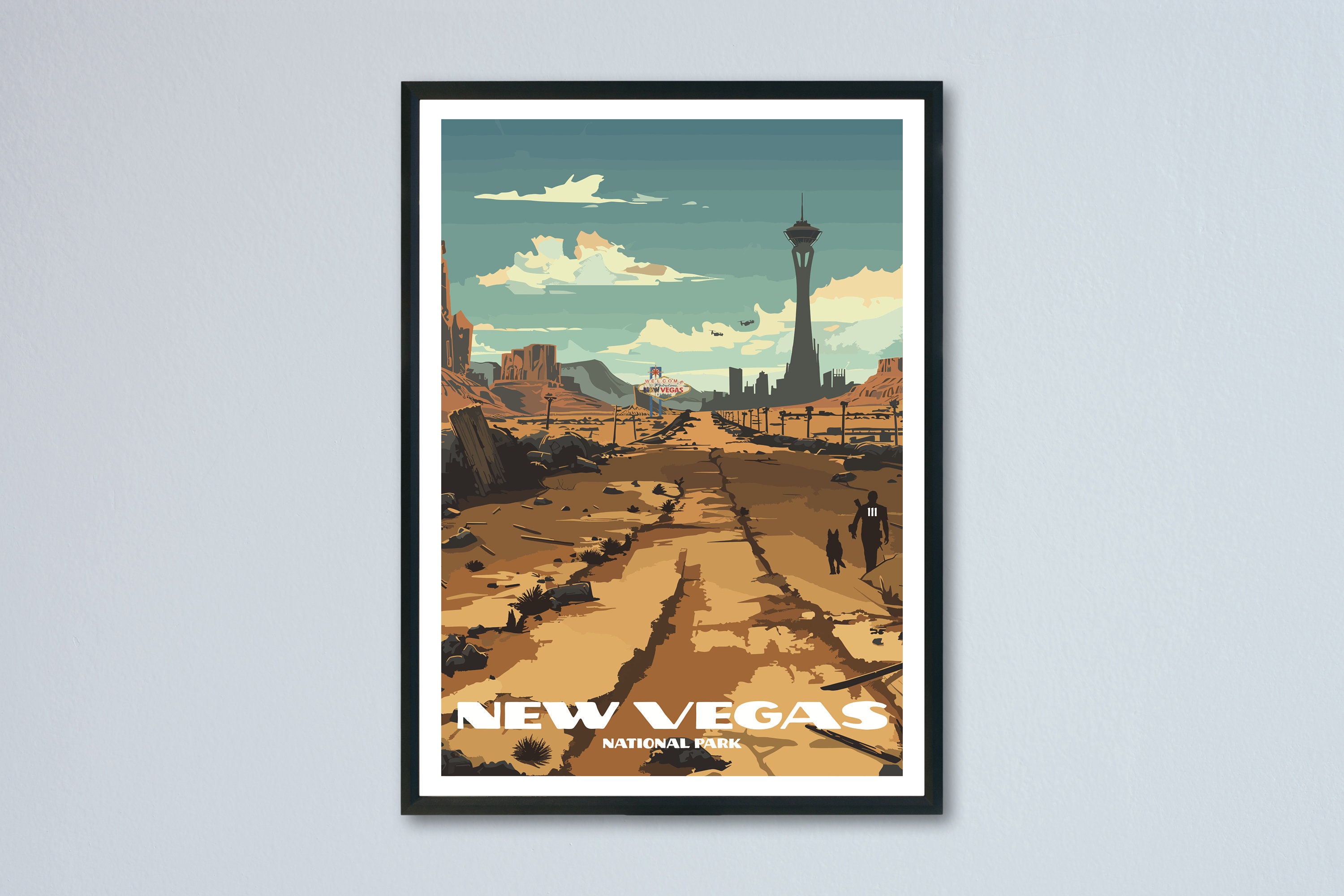 Fallout Minimalist National Park Poster Digital Download Home Decor New ...