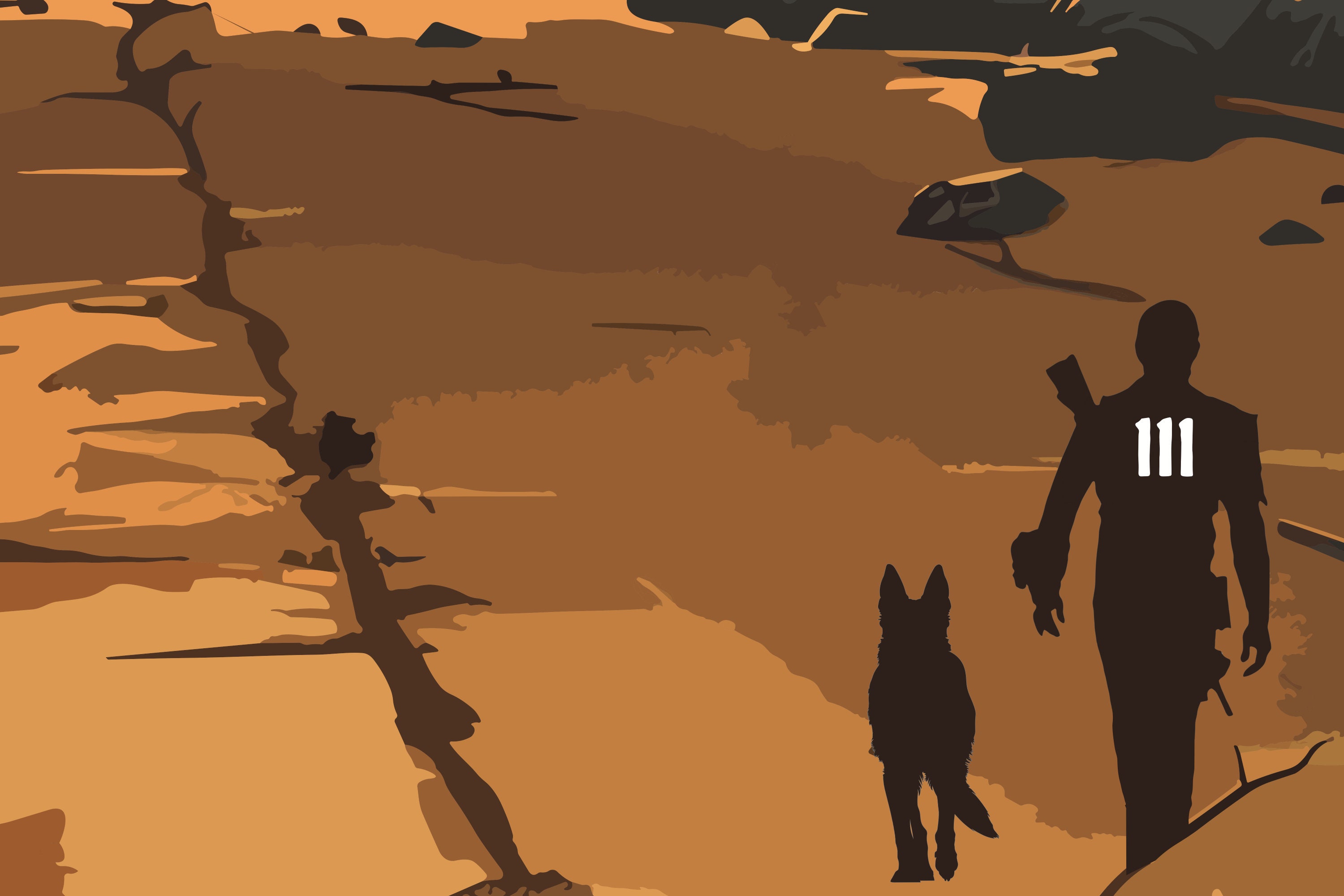 Fallout Minimalist National Park Poster Digital Download Home Decor New ...