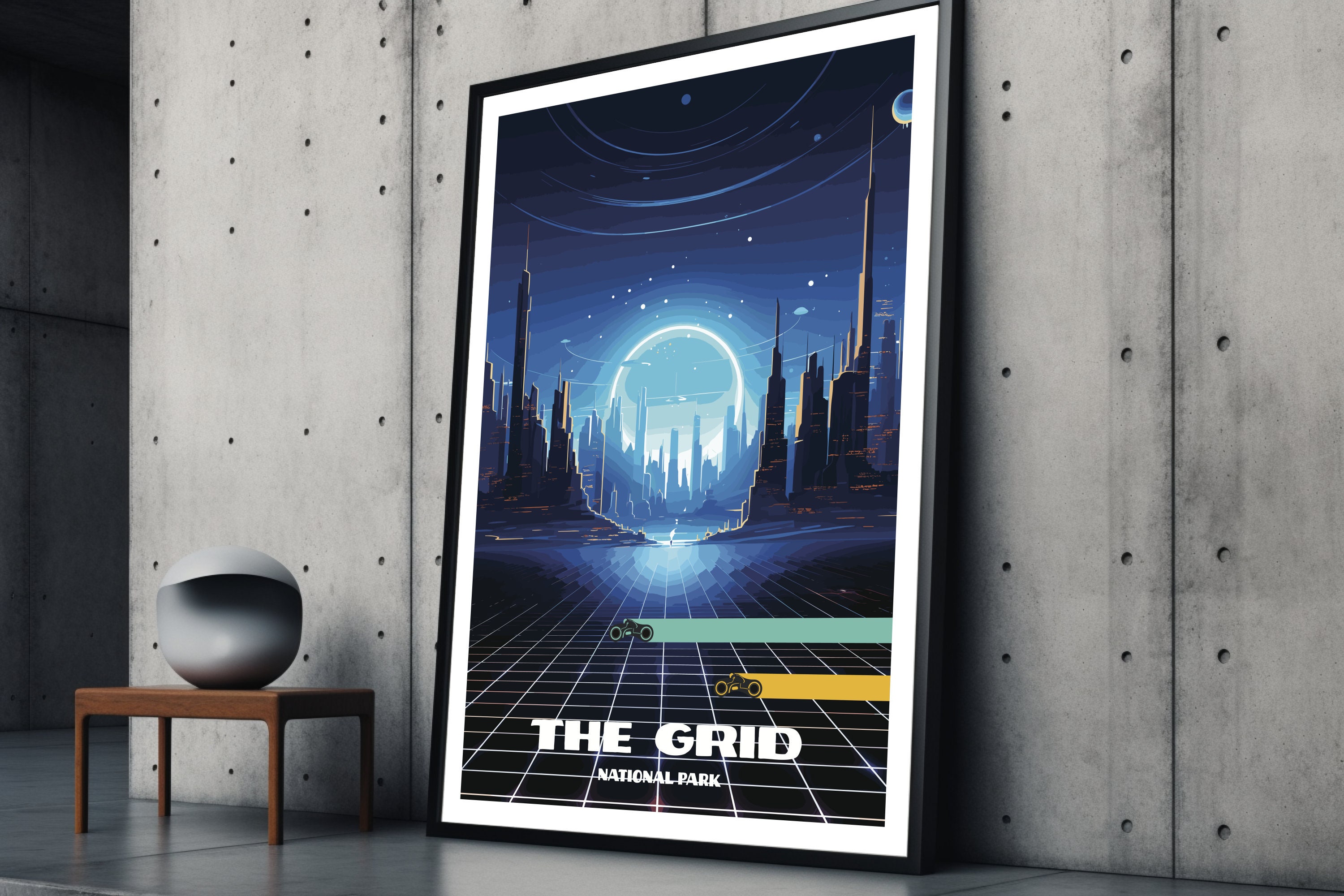 The Grid Minimalist National Park Poster Digital Download Home Decor ...