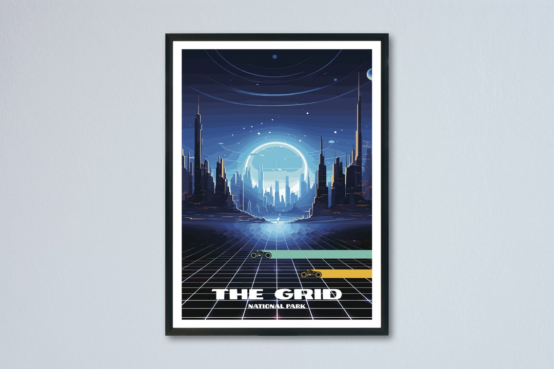 The Grid Minimalist National Park Poster Digital Download Home Decor ...