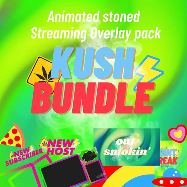 420 Twitch Overlay - Etsy
