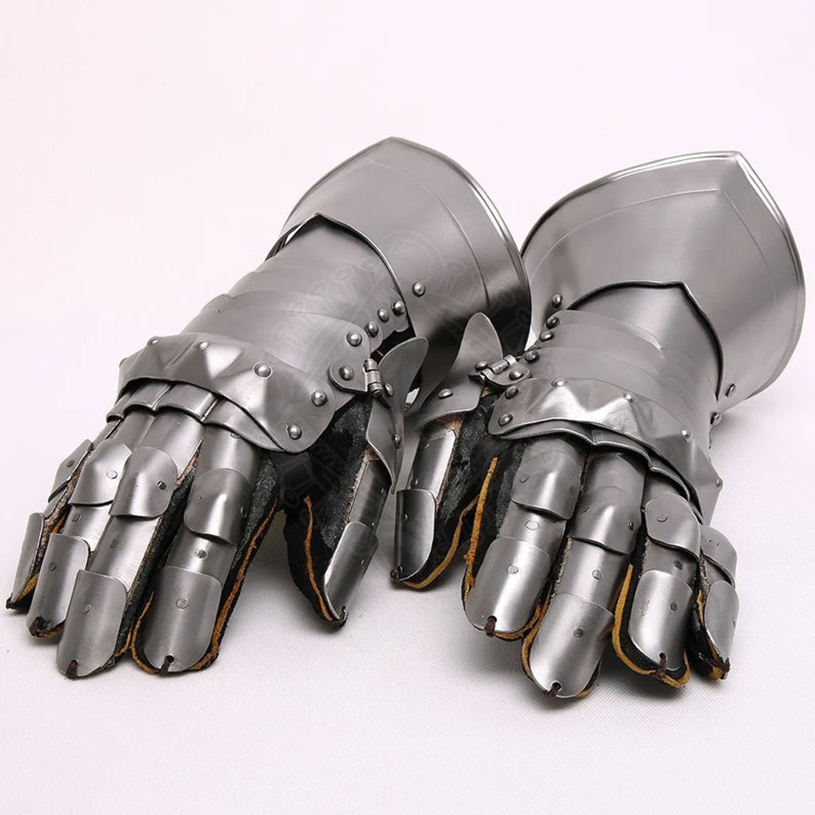 Gauntlets Sandr Medieval Infantry Mitten Gauntlets With Inner Gloves - Etsy