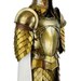 Medieval Steel Kingsguard Half Body Armor Suit SCA Larp Warrior Knight ...