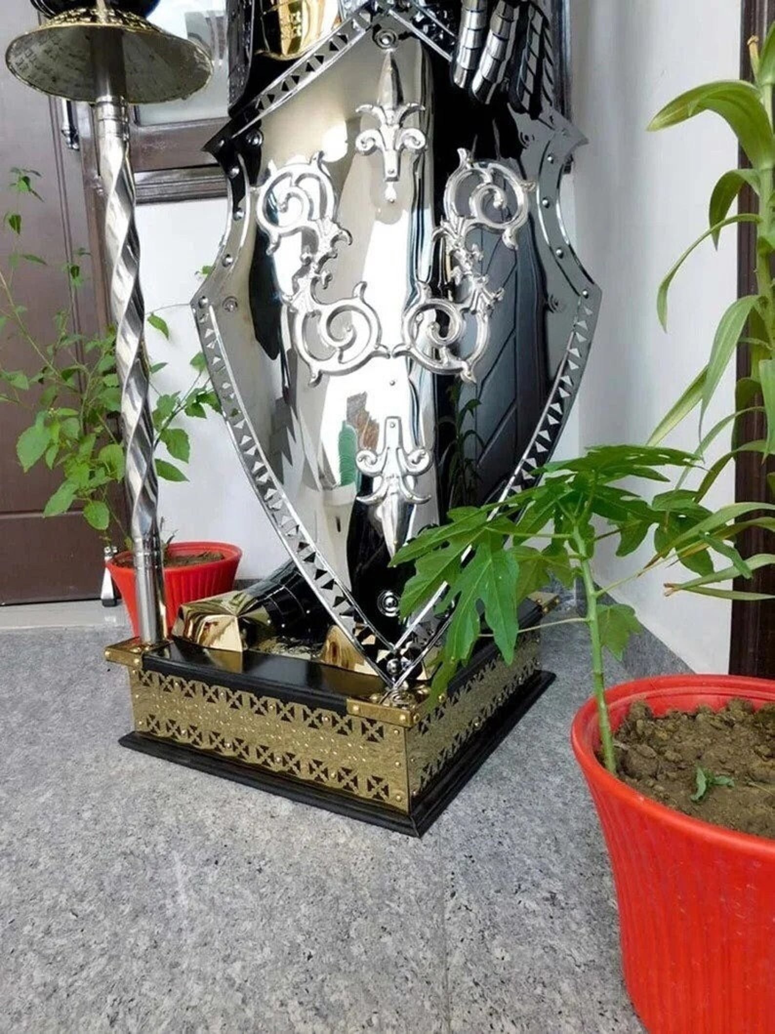 Medieval Knight Armor Suit, Great Display Armor, Larp, Halloween Gift ...