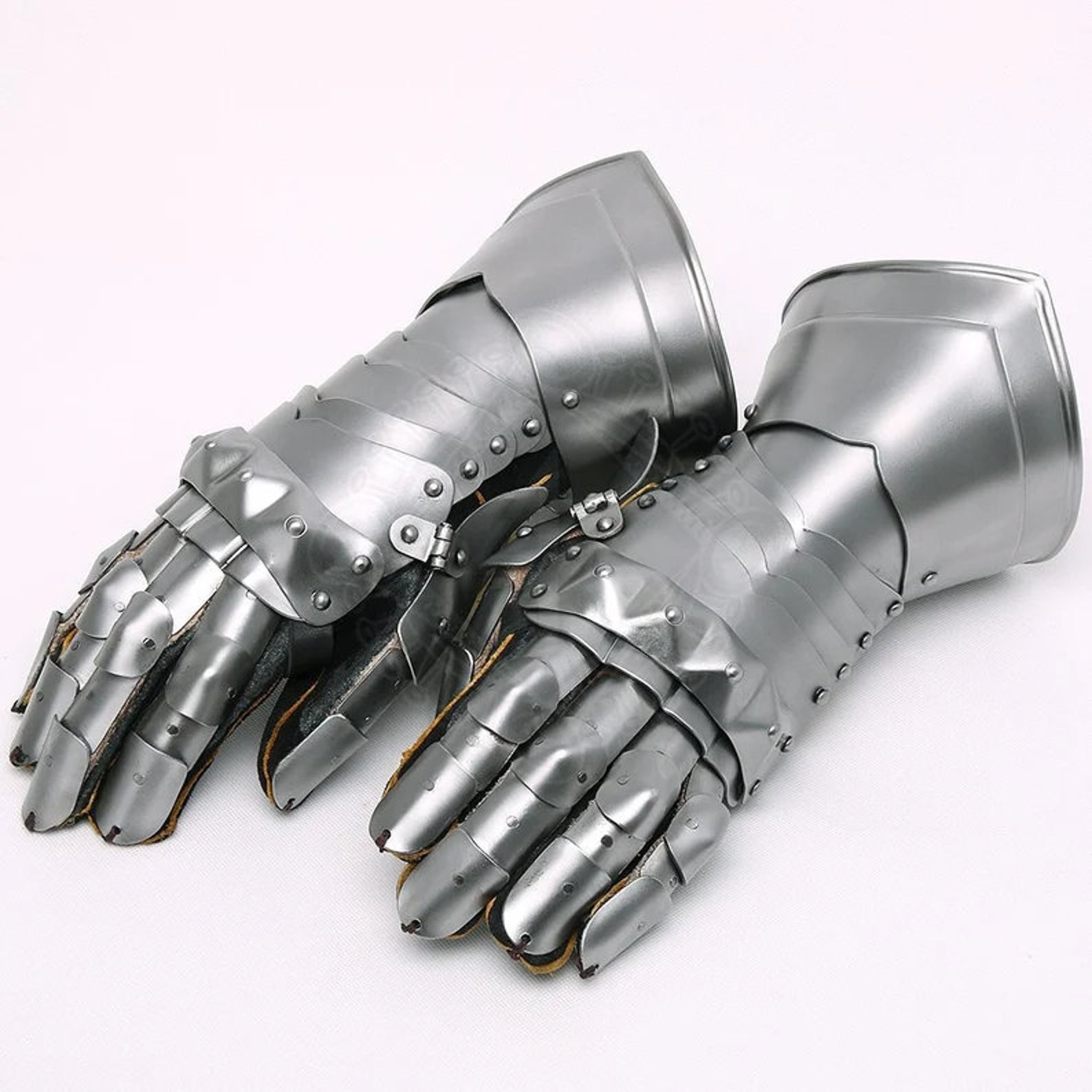 Gauntlets Sandr Medieval Infantry Mitten Gauntlets With Inner Gloves - Etsy