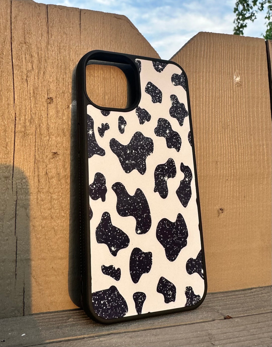 Sparkly Cow Print iPhone 13 Case! - Etsy