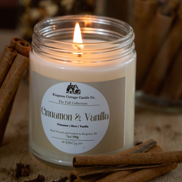 Cinnamon Candles - Etsy