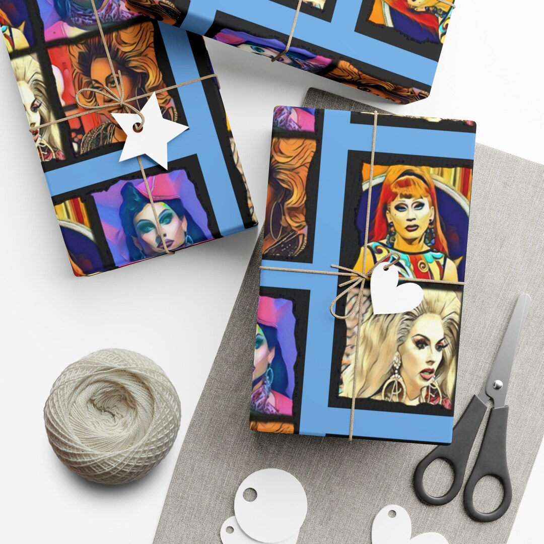 Drag Race Gift Wrap Papers - Etsy