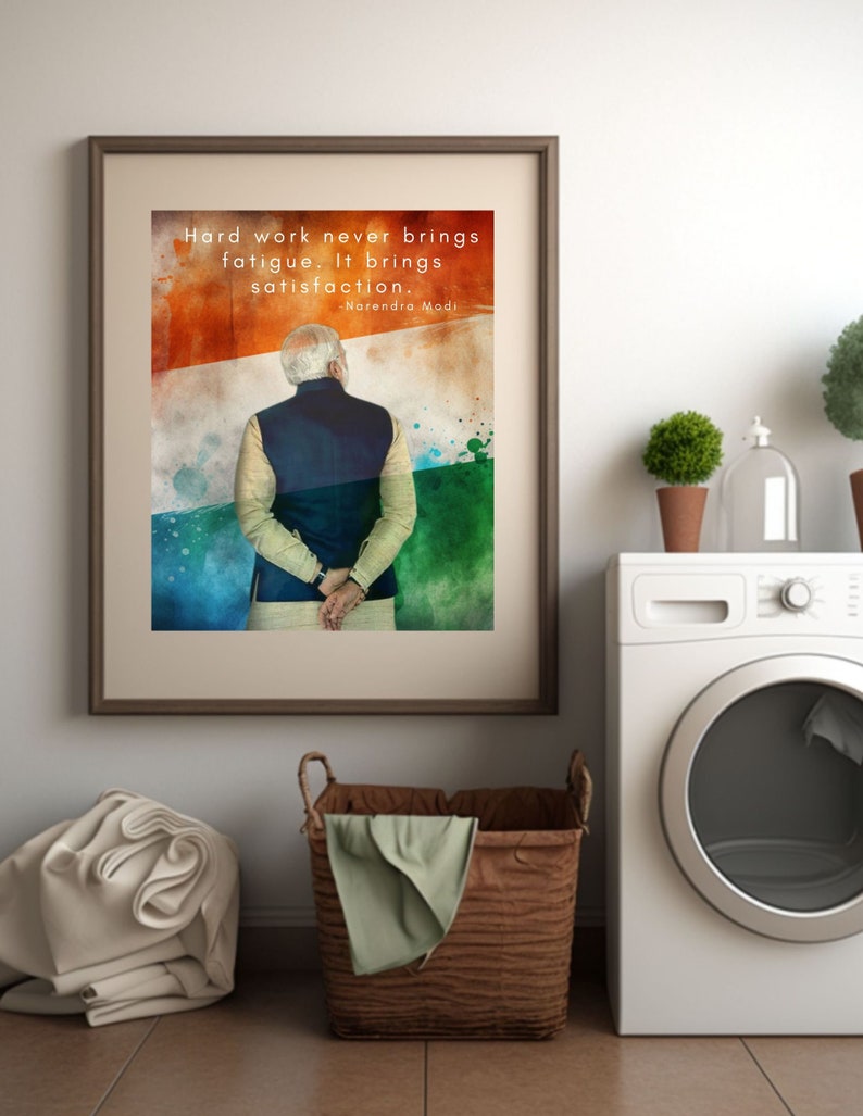 Narendra Modi Message Printable Poster Motivational Quote Download ...