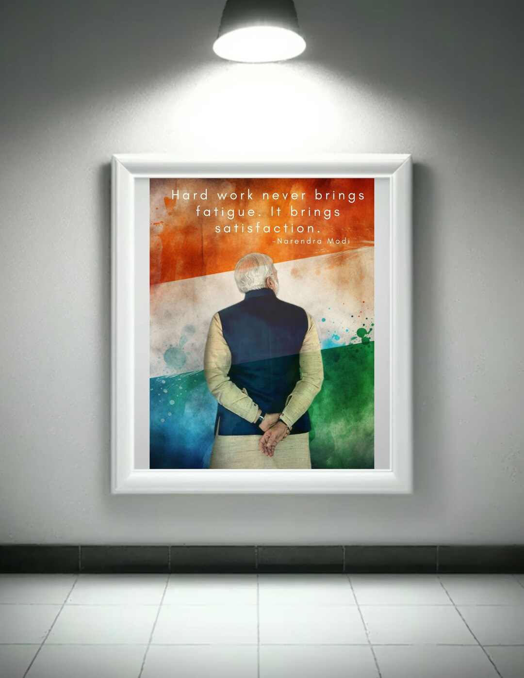 Narendra Modi Message Printable Poster Motivational Quote - Etsy