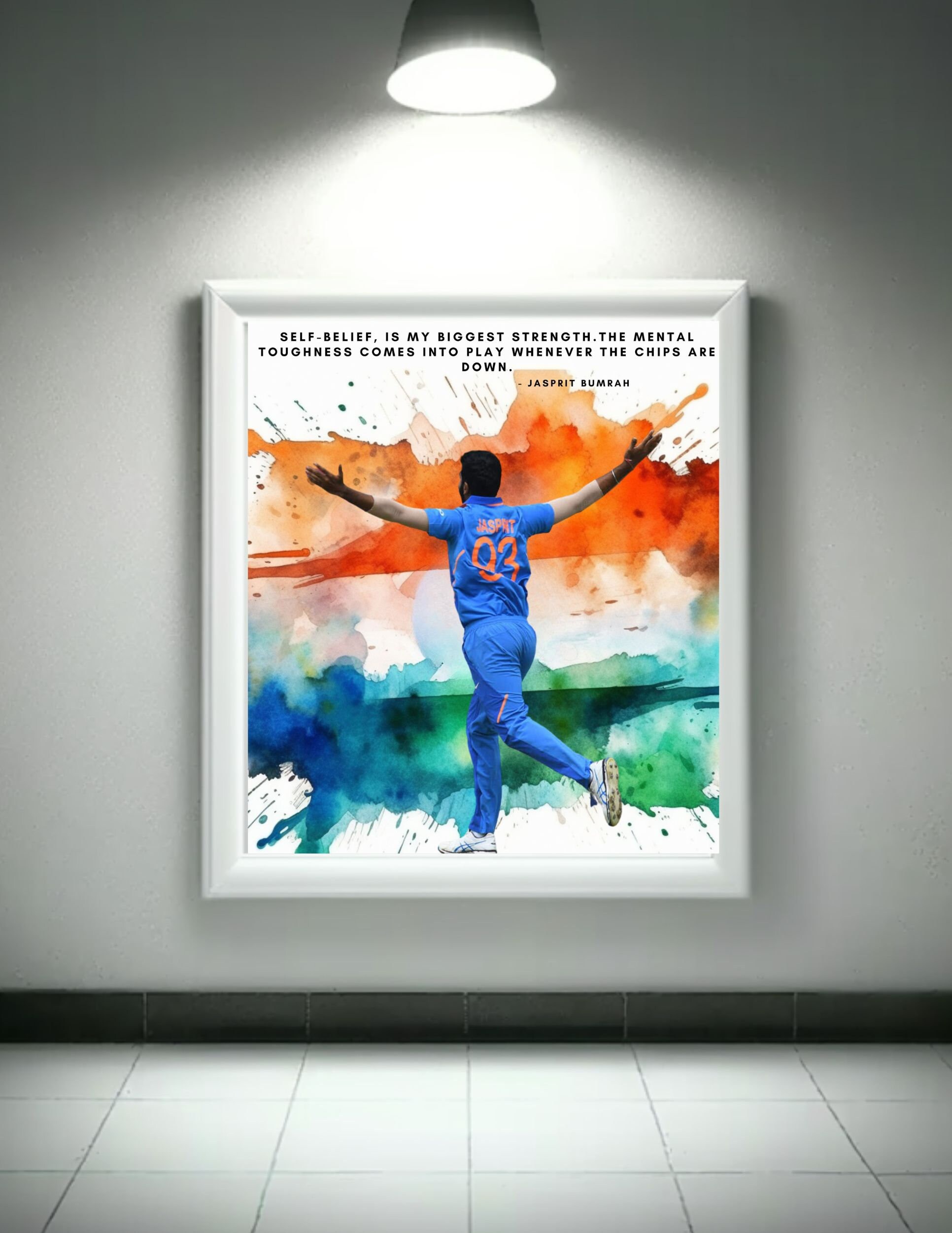 Jasprit Bumrah Cricket Message Printable Poster - Etsy