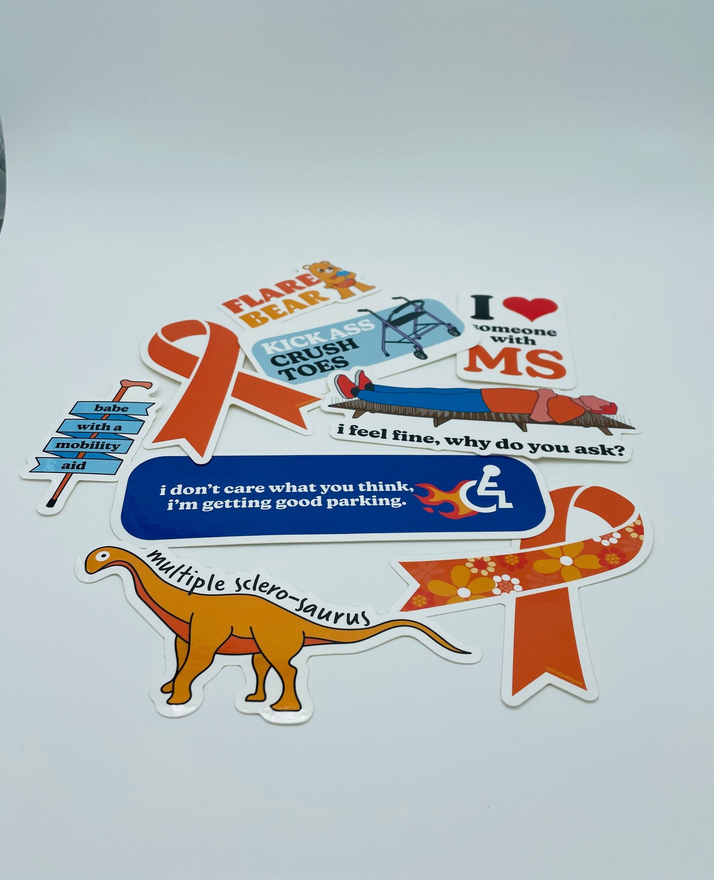 Multiple Sclerosis Fundraiser Stickers 100% of Profits - Etsy