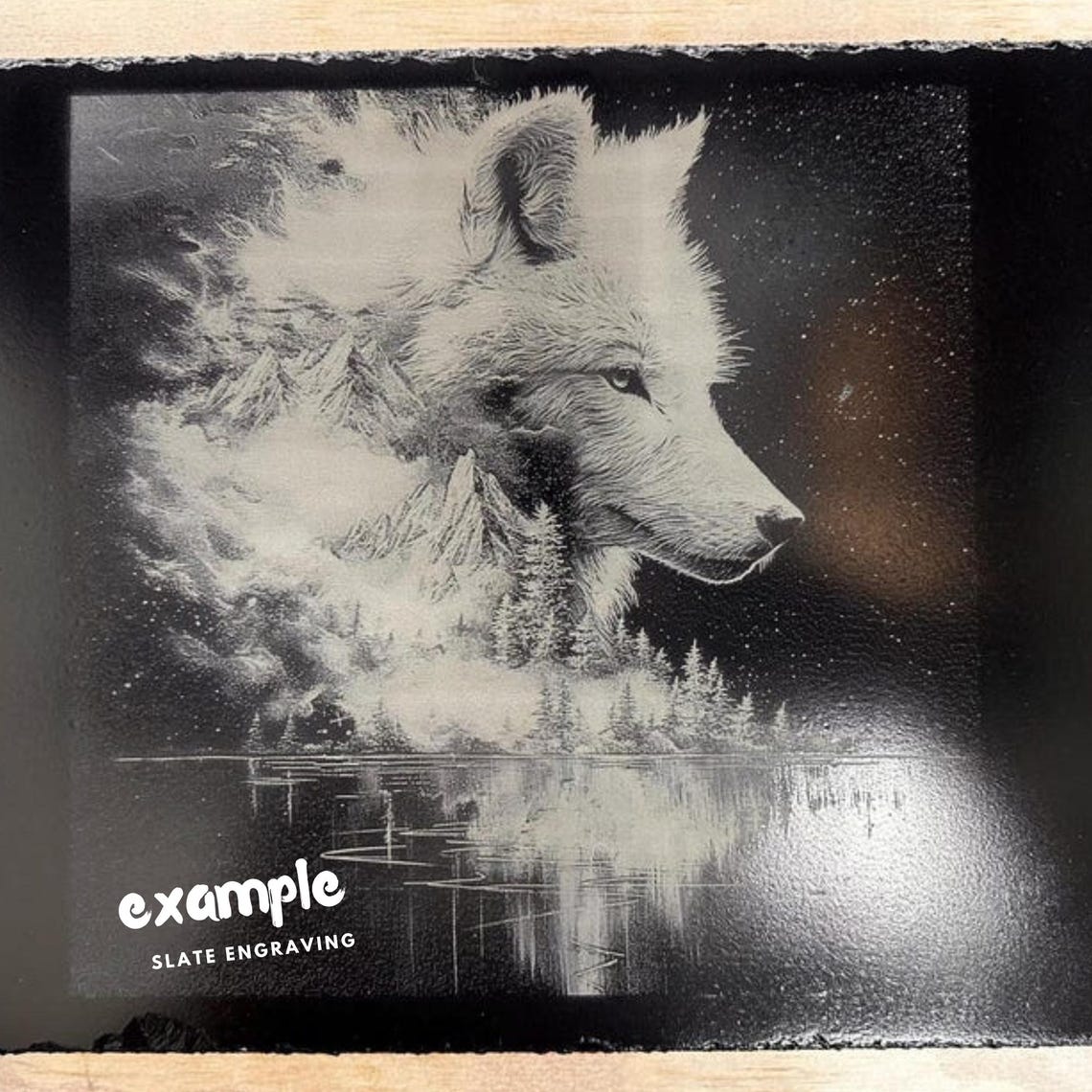 Gaspergou Png File for Slate Laser Engraving, Glowforge File, Lightburn ...