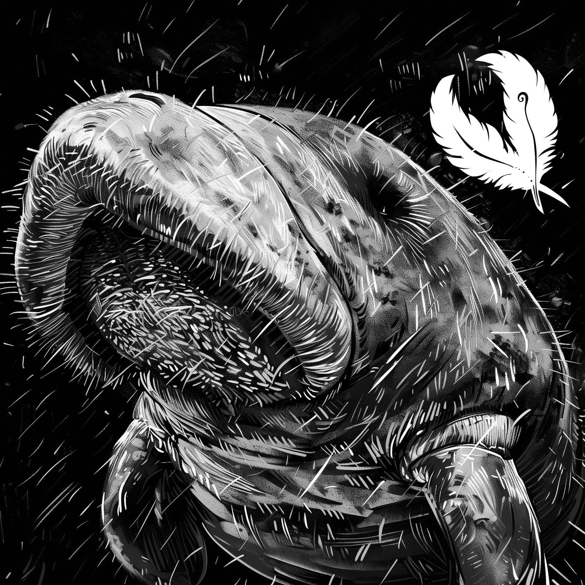 Manatee Png File for Slate Laser Engraving, Glowforge File, Lightburn ...