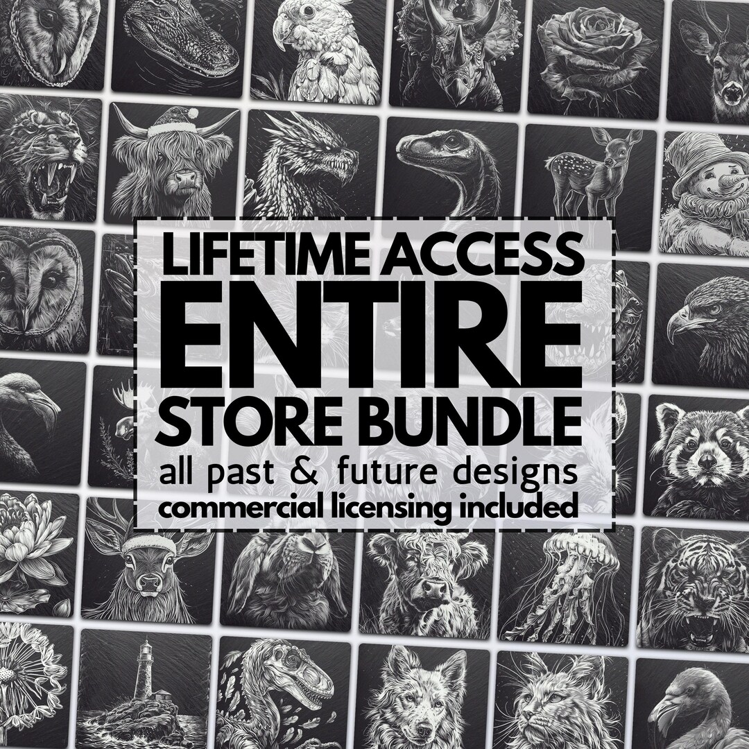 Mega Slate Bundle, Laser Ready Png Files for Engraving, Slate Board ...