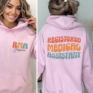 Personalized RMA Shirt, Custom RMA Nurse Sweatshirt, Nurse Appreciation ...