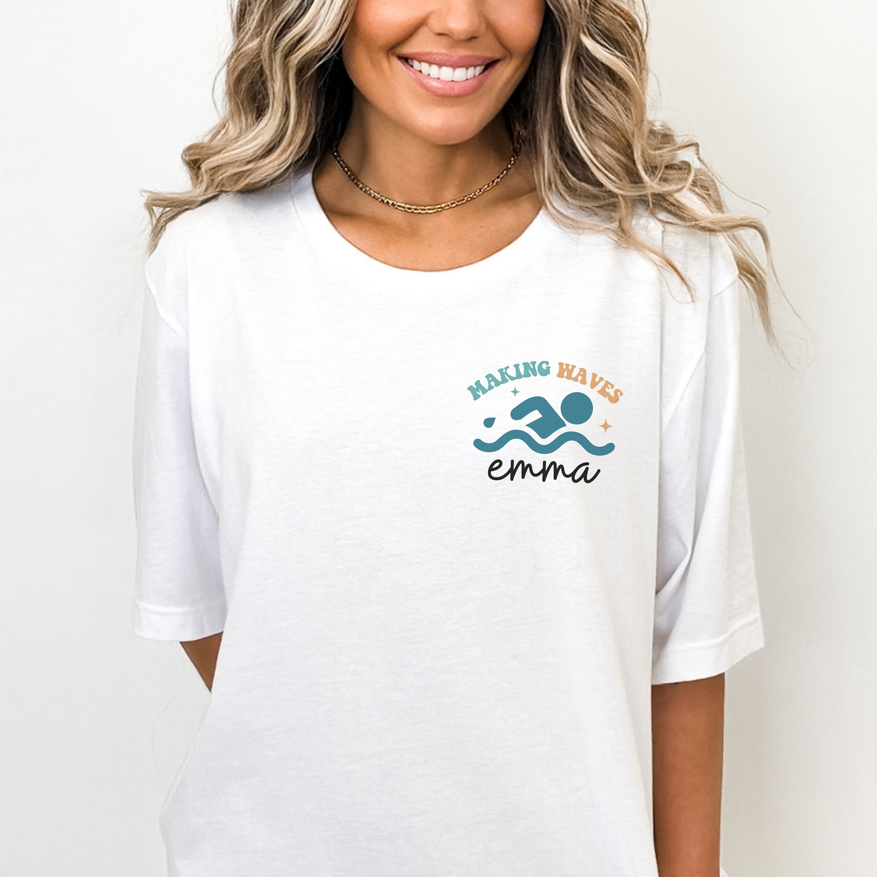 Personalized Swimmer Shirt, Custom Swim Lover Gift, Swimming Shirt ...
