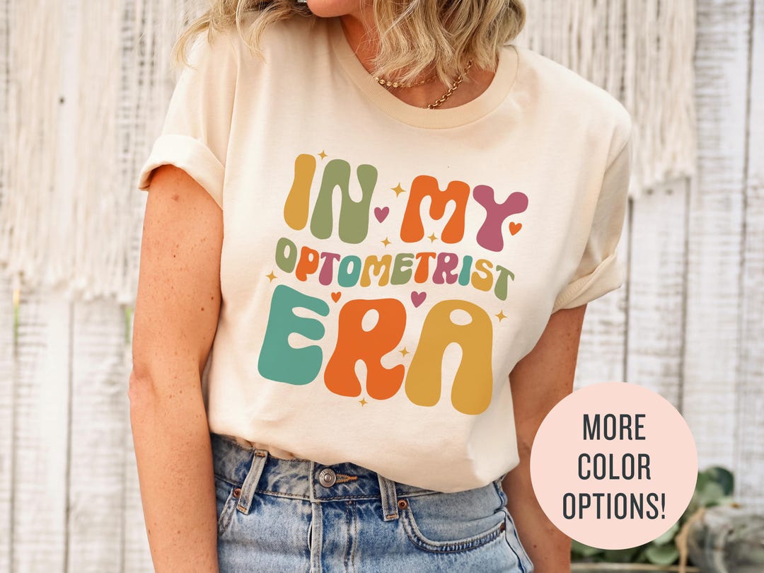 In My Optometrist Era Shirt, Ophthalmology Tech Gift for Optometrist ...