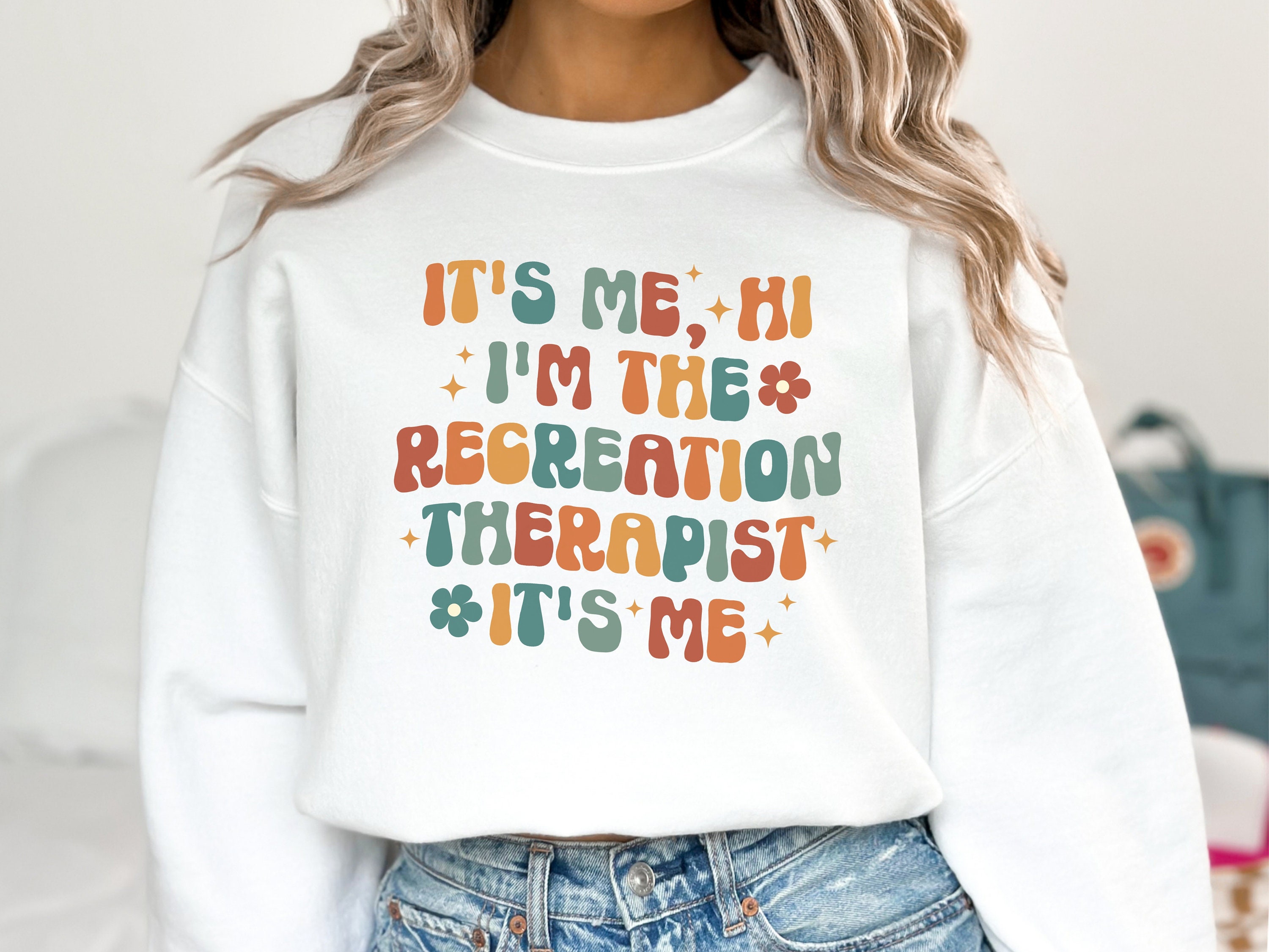 Trendy Shirts for Recreation Therapist, It’s Me Hi, I’m the Recreation ...