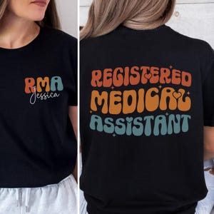 Personalized RMA Shirt, Custom RMA Nurse Sweatshirt, Nurse Appreciation ...