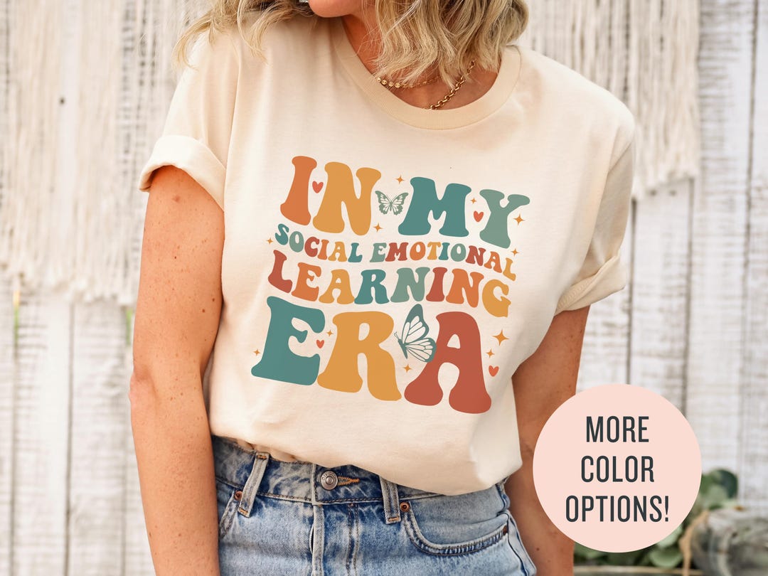 Social Emotional Learning Shirt, SEL Gift for Social Worker Sweatshirt ...