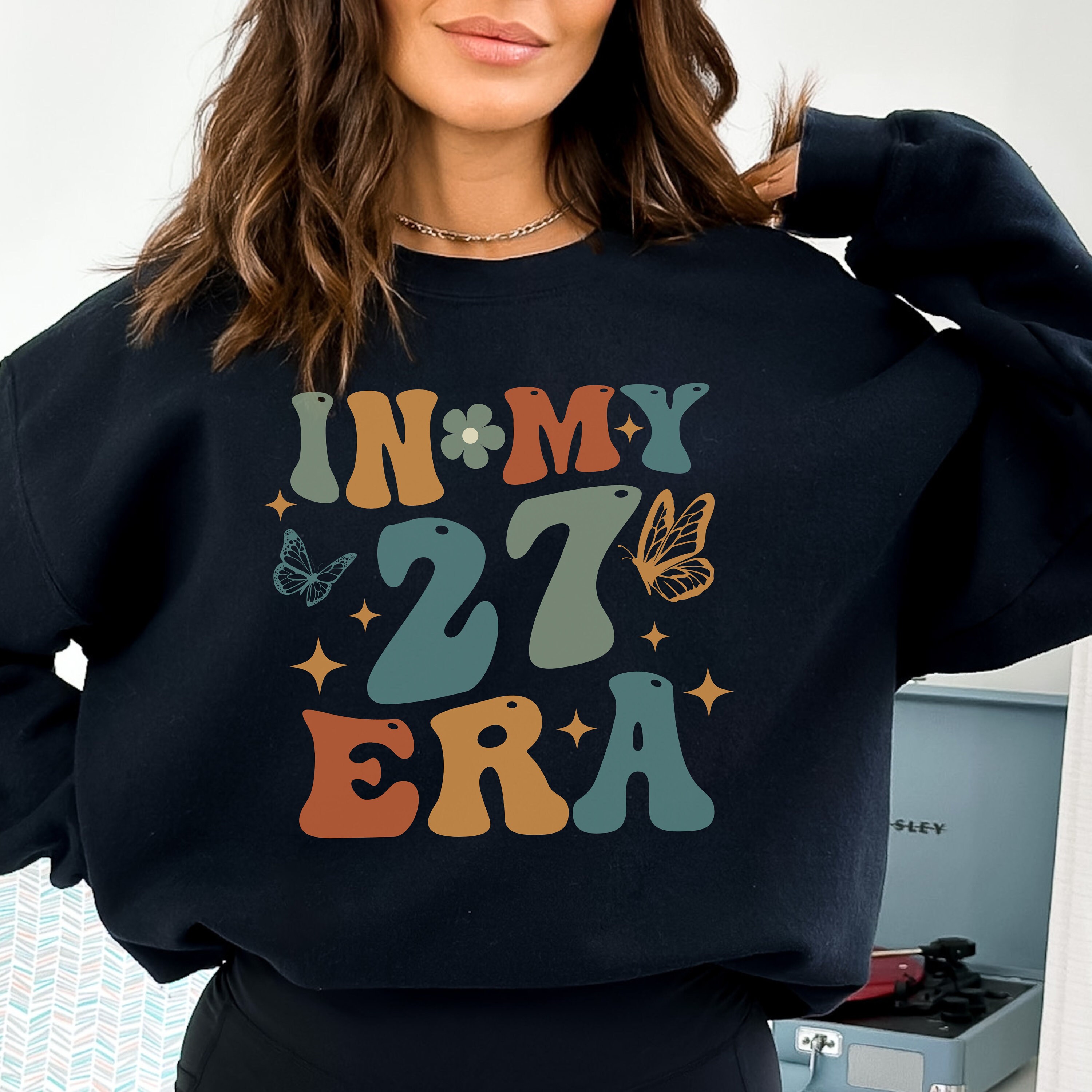 27th Birthday Shirt, in My 27 Era Sweatshirt, 27 Birthday T-shirt, 27th ...
