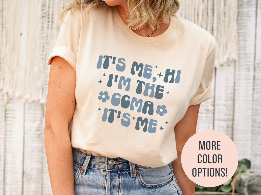 Trendy Shirts for CCMA Nurse, It's Me Hi, I'm the CCMA Shirt, Certified ...