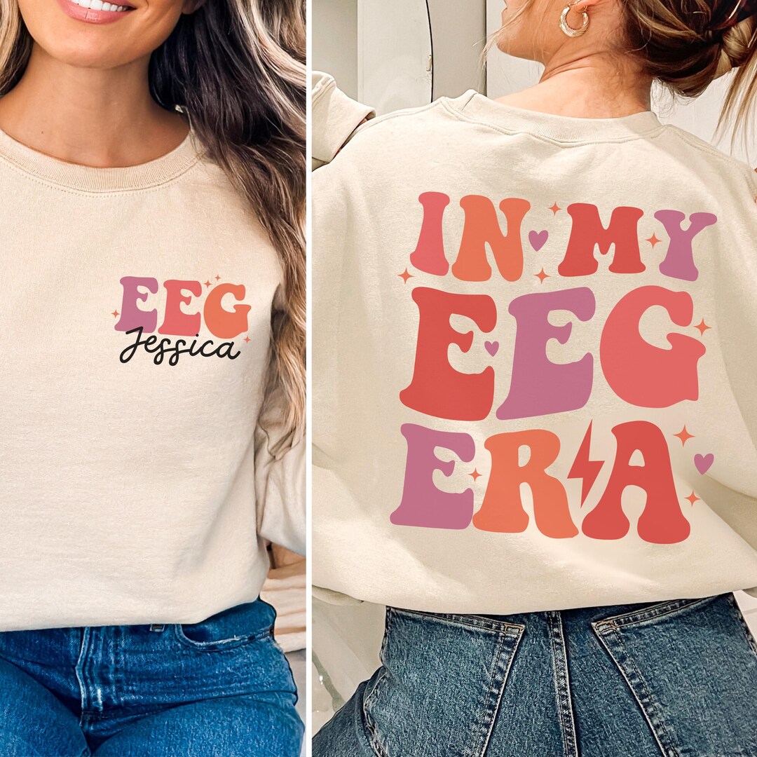Personalized EEG Tech Shirt, Custom EEG Sweatshirt ...