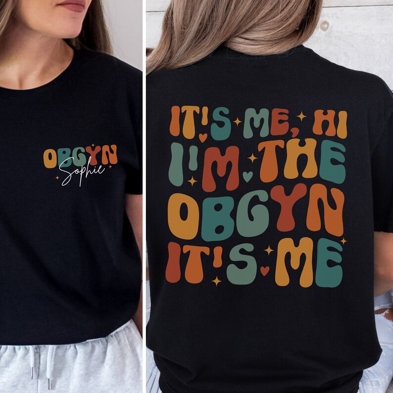 Personalized OBGYN Sweatshirt, Custom OBGYN Nurse Shirt, Nurse ...