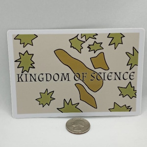 Dr. Stone Kingdom of Science Flag Vinyl Sticker - Etsy