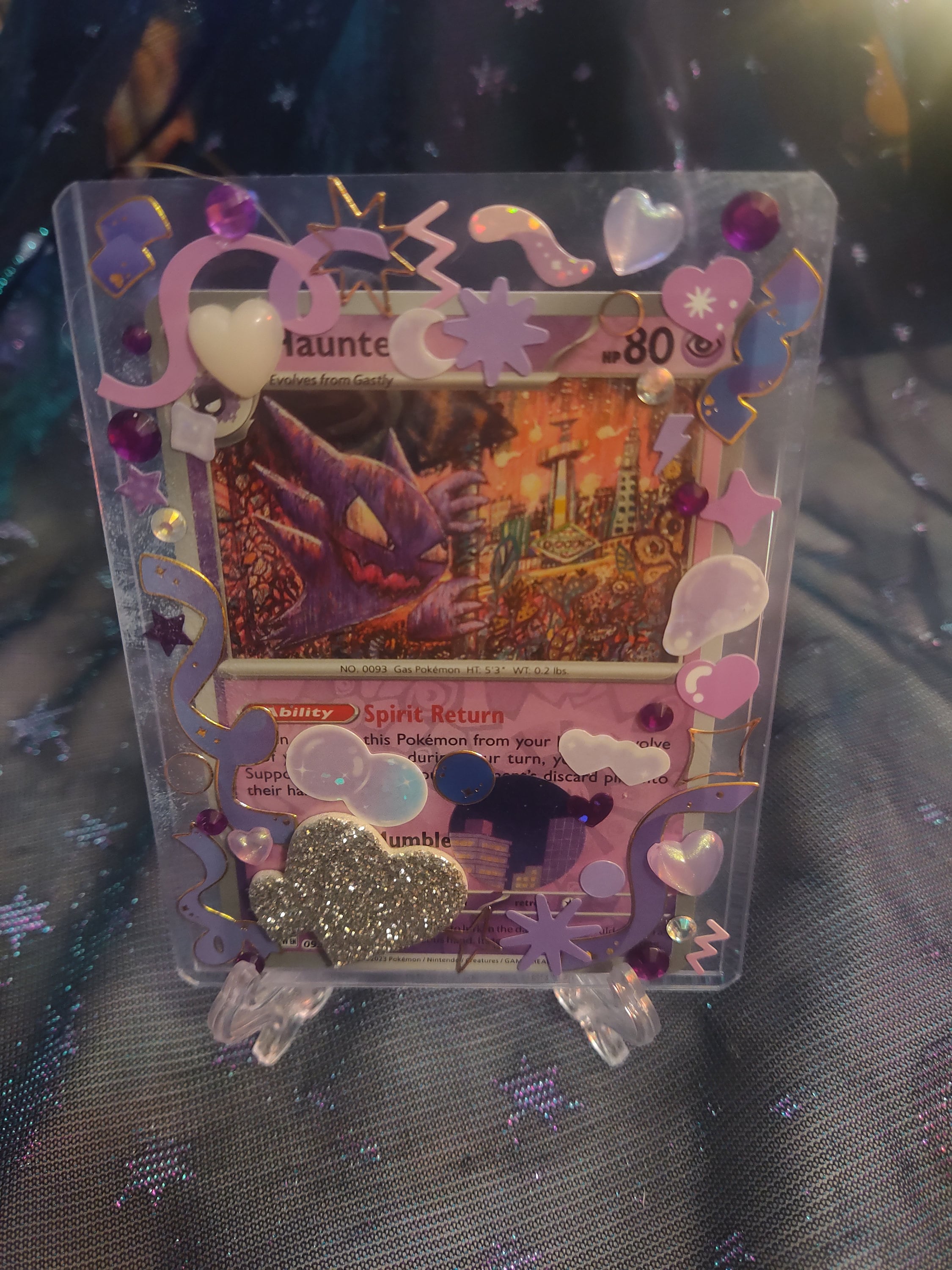 Decorated Pokemon Card Toploader - Etsy