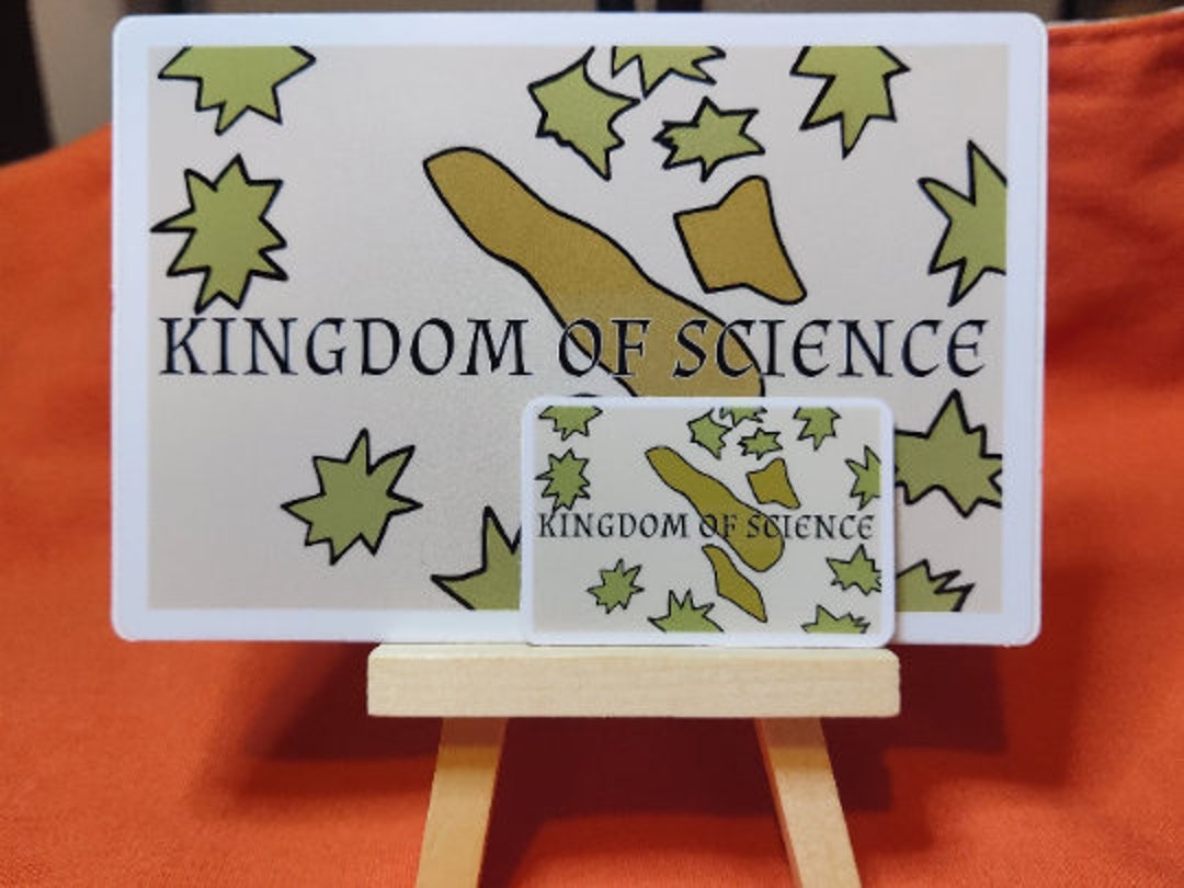 Dr. Stone Kingdom of Science Flag Vinyl Sticker - Etsy