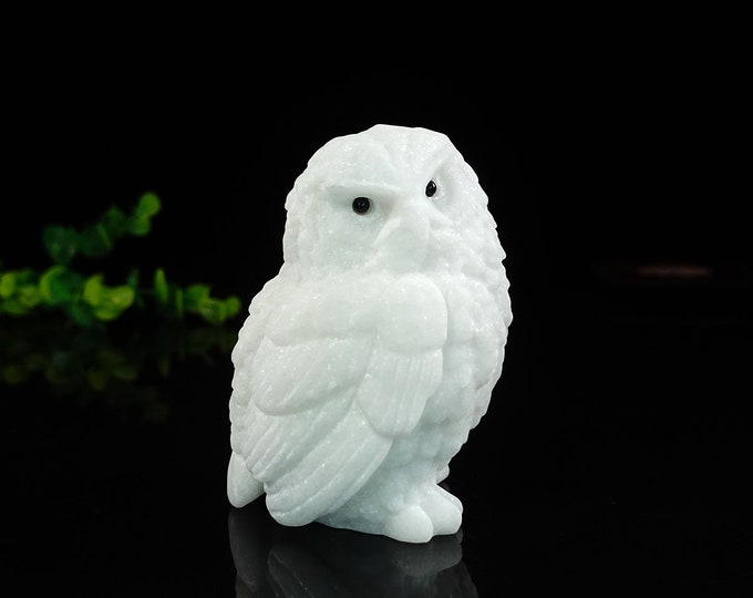 Crystal Owls Figurine - Etsy